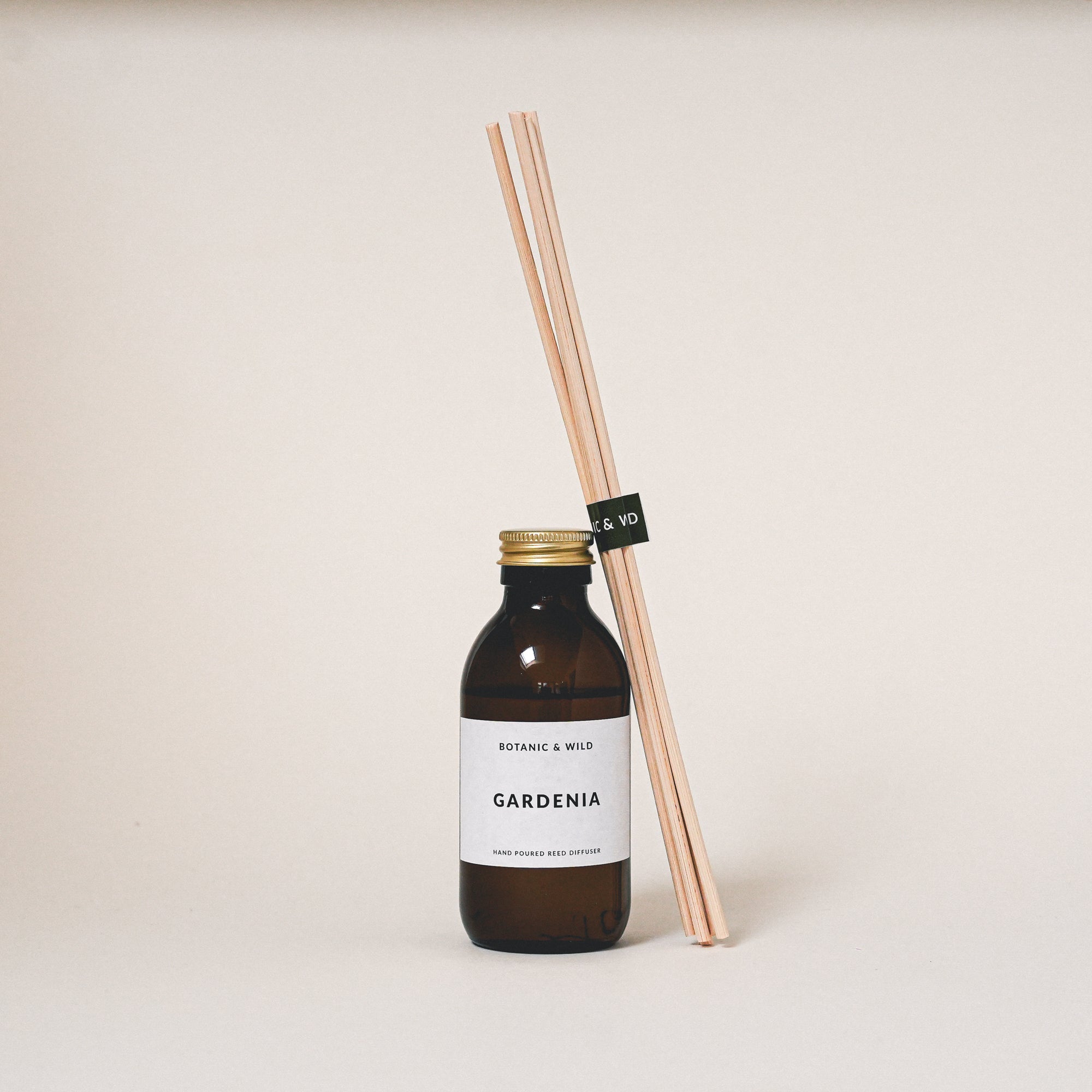 Gardenia Reed Diffuser | Calming and Graceful Scent | Botanic & Wild