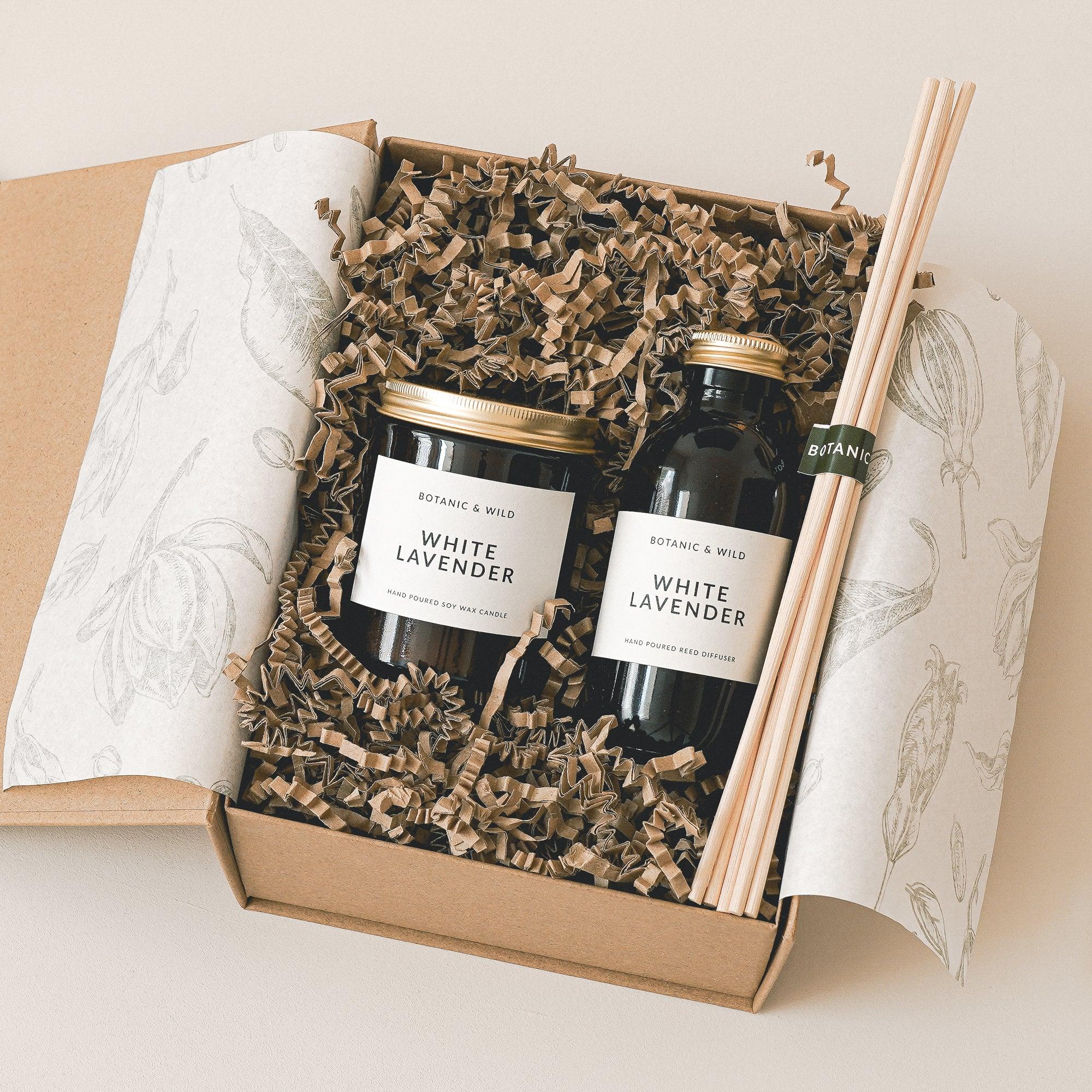 Amber Candle and Diffuser Gift Set | Botanic & Wild